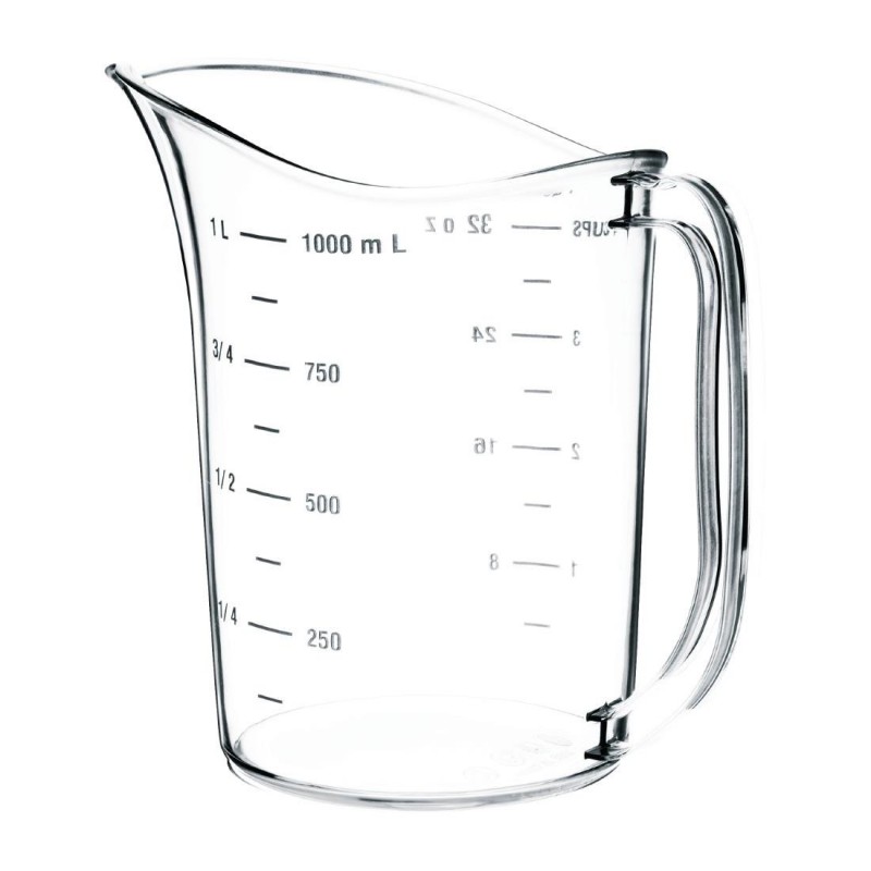 Vogue Polycarbonate Measuring Jug 1Ltr | DB451 | Next Day Catering
