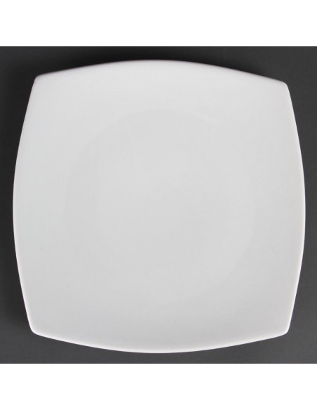 Olympia Whiteware Rounded Square Plates 270mm | CB493 | Next Day ...