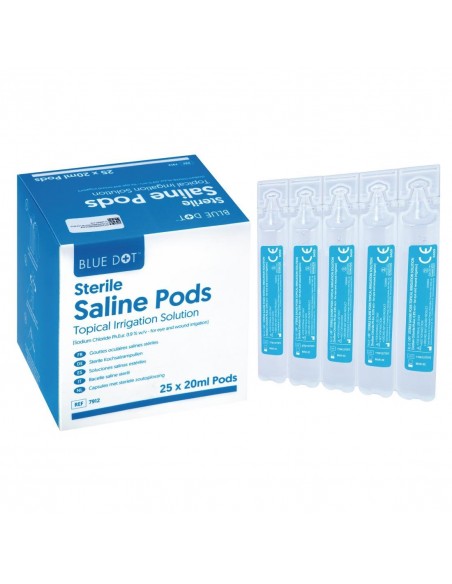 Eye Wash Pods 20ml Box of 25 | DC126 | Next Day Catering