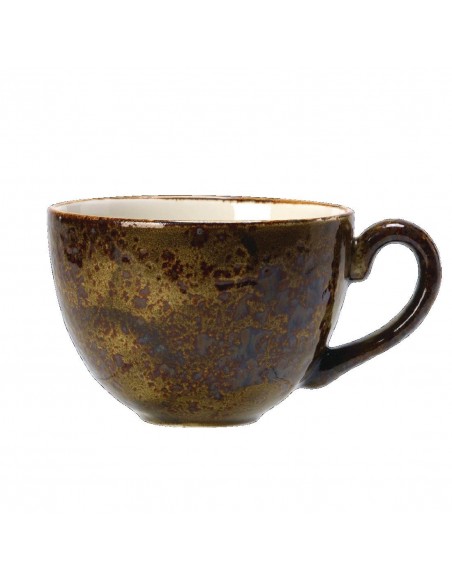 Steelite Craft Brown Low Empire Cups 85ml | V080 | Next Day Catering