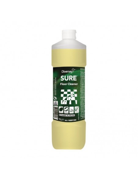 SURE Floor Cleaner Concentrate 1Ltr (6 Pack) | FA229 | Next Day C...