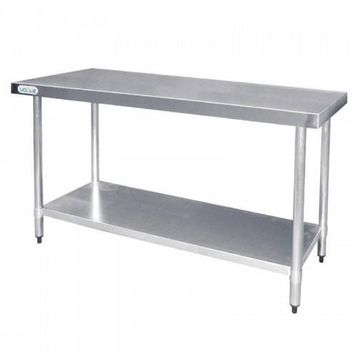 Vogue Stainless Steel Prep Table 1500mm | T377 | Next Day Catering