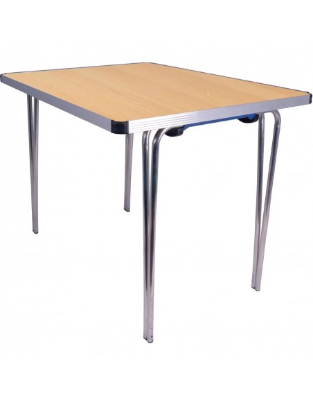 Gopak Contour Folding Table Beech 4ft | DM602 | Next Day Catering