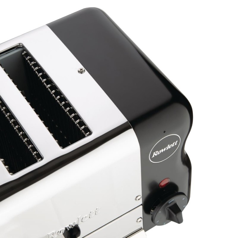 Rowlett Esprit 2 Slot Toaster Jet Black Inc 2 Free elements & sandwich cage