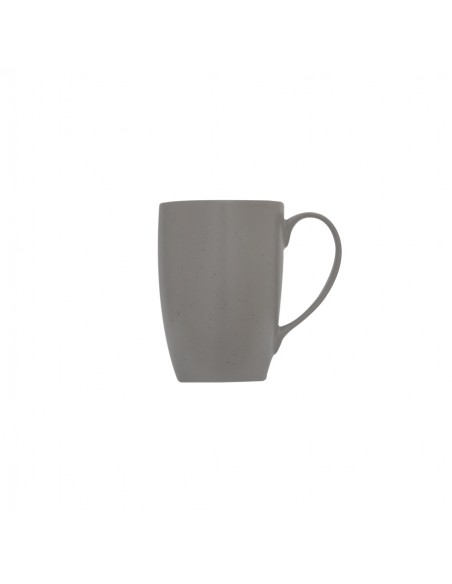 Artisan Pebble Vitrified Fine China Grey Mug 28cl