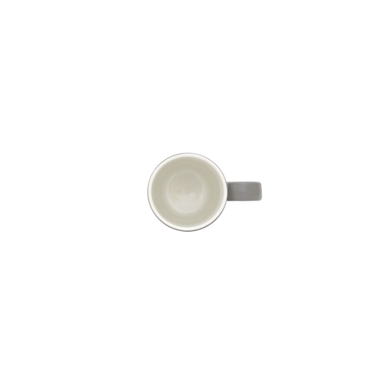 Artisan Pebble Vitrified Fine China Grey Mug 28cl