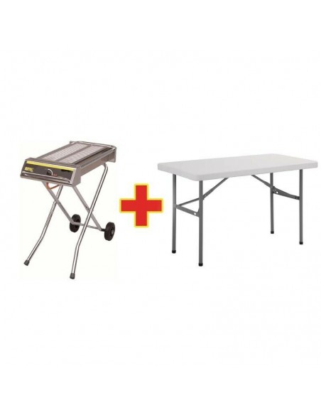 SPECIAL OFFER Buffalo Folding Gas Barbecue And Free Folding Table ...