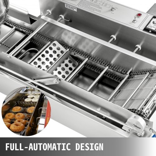 Donut Maker Machine Automatic D 2 Row Commercial Donut Making - Next Day