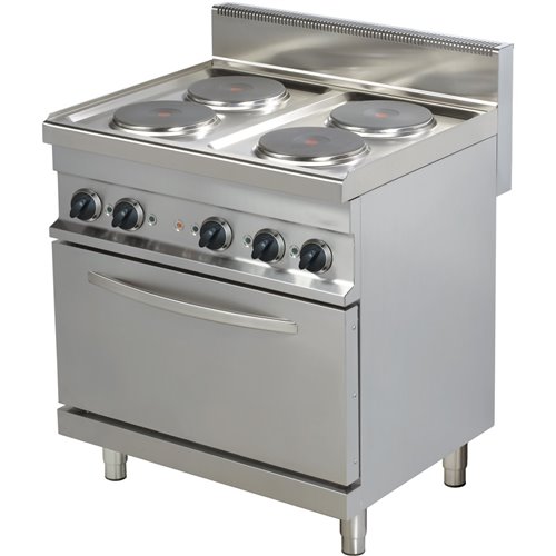 Professional Electric range Electric oven 4 plates 10.4kW+3kW | DA ...