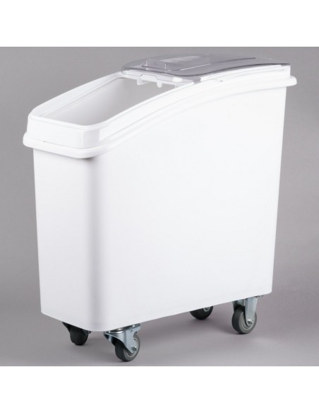 Mobile Ingredient Bin 80 litre Transparent lid | DA-BITR21