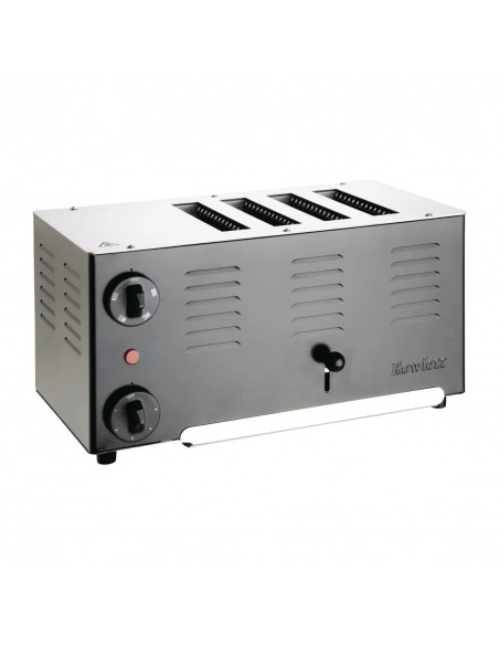 Rowlett Regent 4 Slot Toaster Grey with 2x Free elements