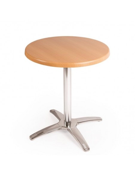 Bolero Round Beech Table Top and Base Combo Special Offer | SA222 ...