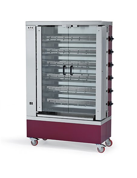 Commercial Vertical Chicken Rotisserie Gas Oven 24-30 chickens | DA-GG6S