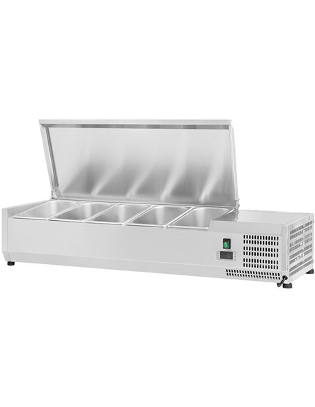 Refrigerated Servery Prep Top 1200mm 4xGN1/3 Depth 380mm Stainless ...