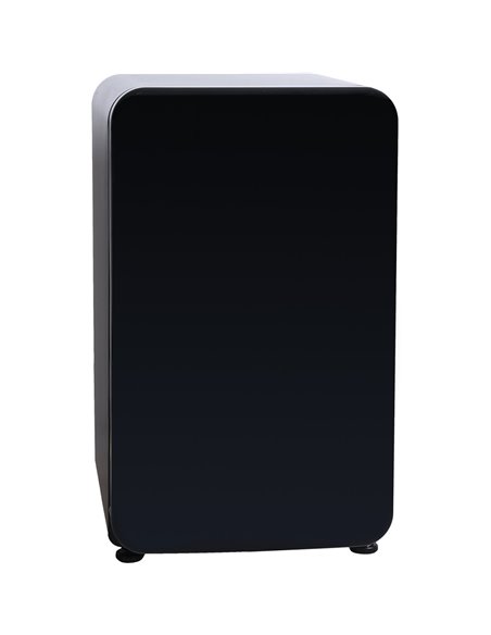 Retro Fridge Undercounter 113 litres Black A+ | Stalwart DA-XR136B