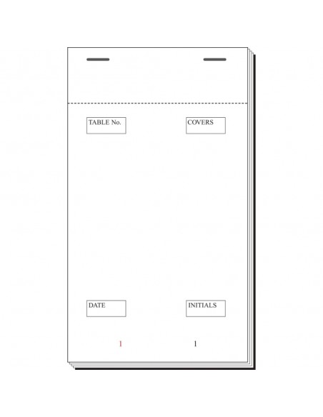 Restaurant Waiter Pads Duplicate Large | E168 | Next Day Catering