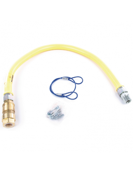 Q795 | Dormont Quick Release Gas Hose 3/4in x 1m ref 2675NPVF36