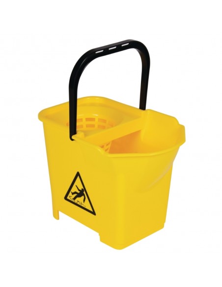 Jantex Colour Coded Mop Bucket Yellow | S223 | Next Day Catering
