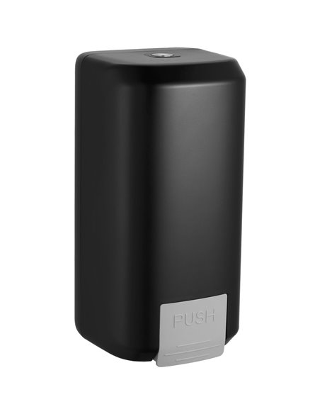 Commercial Wall Mounted Manual Soap Dispenser Black | Stalwart DA ...