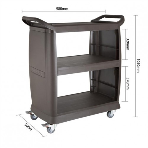Vogue Polypropylene Mobile Trolley
