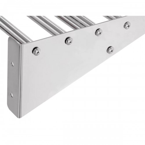 Tubular Wall shelf Stainless steel 1200x320x140mm | Stalwart WHRT120
