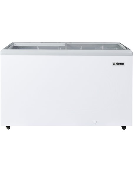 Commercial Display Chest freezer Sliding glass lid 359 litres ...