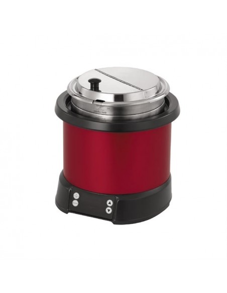 Vollrath Mirage Countertop Induction Soup Kettle Red 74110340