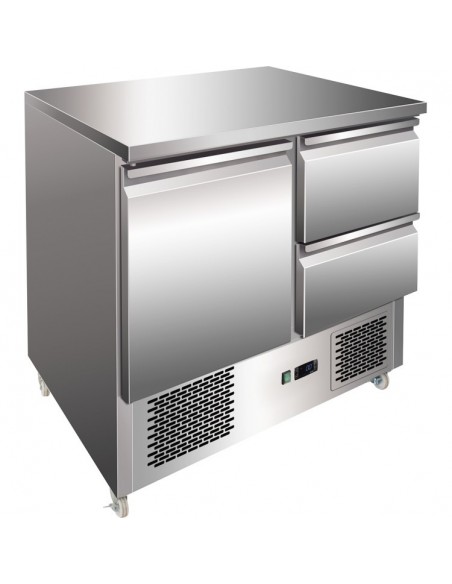 Refrigerated prep Counter 1 door 2 drawers | DA-2DS11