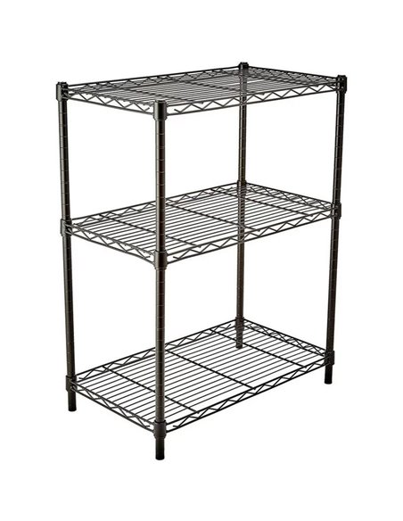 Light Duty Shelving Unit Mini 3 Tier Rack 270kg Width 600mm Depth 350mm ...