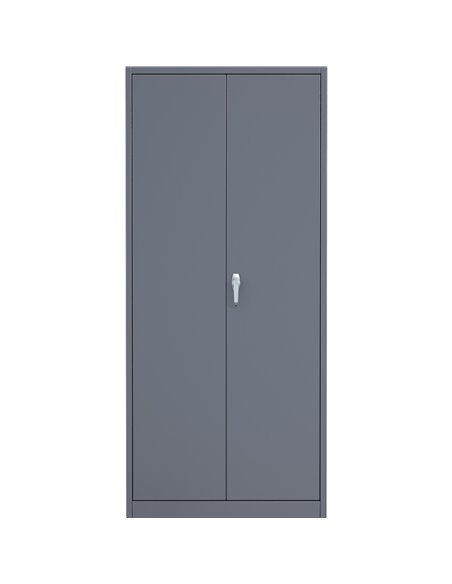 Professional Grey Steel Cabinet 2 Doors 800x400x1800mm | Stalwart DA ...