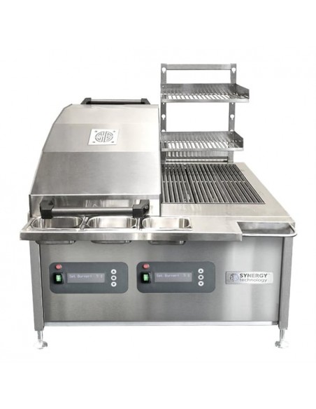 Synergy CharGo STCGO900DUAL Chargrill Oven with Single Lid