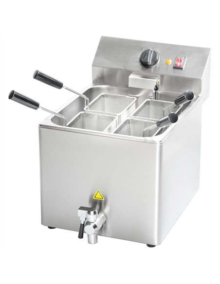 Commercial Electric 12L Table-Top Pasta Boiler with 4 Baskets and Drain ...