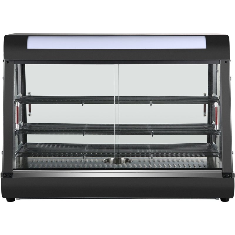 AGRADE-Commercial Heated showcase food warmer 900mm Width Countertop ...