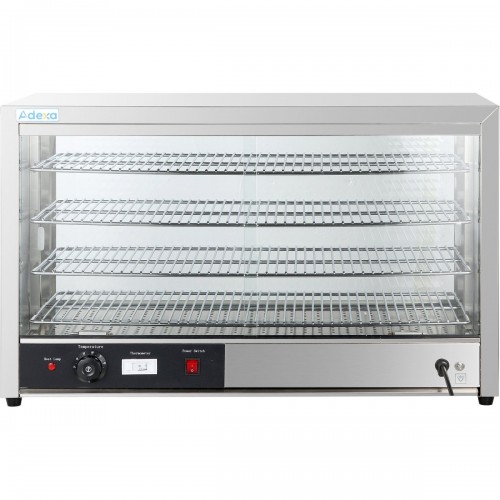 AGRADE-4 Tier Heated Display Case Countertop | DA-HW805