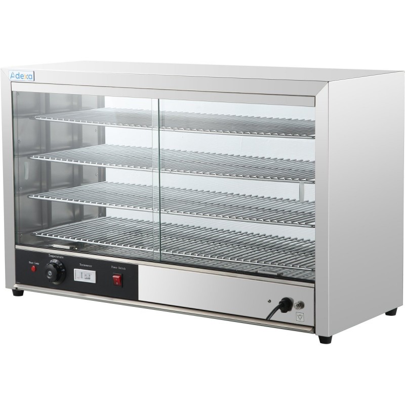 AGRADE-4 Tier Heated Display Case Countertop | DA-HW805