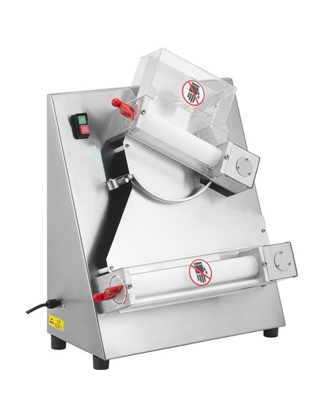 AGRADE-Commercial Pizza Dough Roller Twin rollers 300mm | Stalwart DA-T30