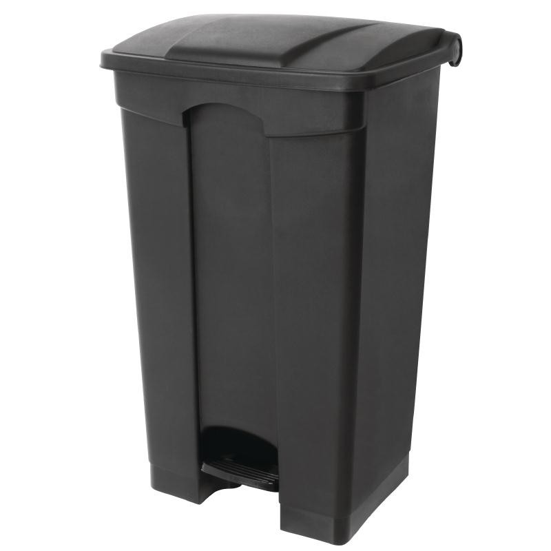 Jantex Kitchen Pedal Bin Black 87Ltr | CW724 | Next Day Catering