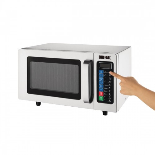 Buffalo Pro 1000W Commercial Microwave Oven 25ltr, Programmable, 5 ...