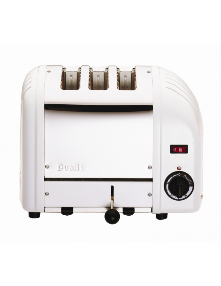 Dualit 3 Slice Vario Toaster White 30087 | CD321 | Next Day Catering