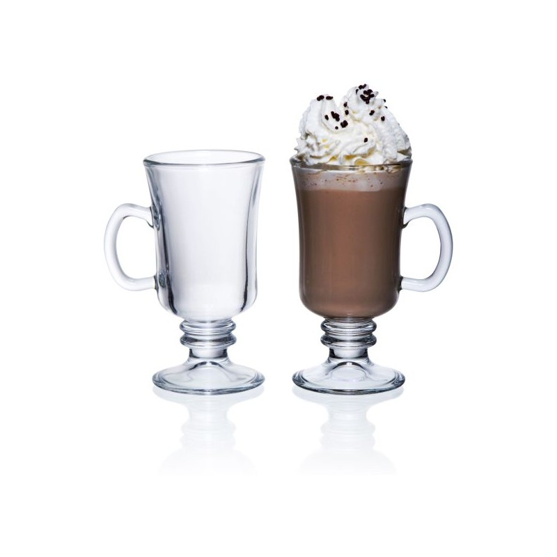 Genware Irish Coffee Glass 23cl / 8oz - Quantity 6 | NEV-CG-08