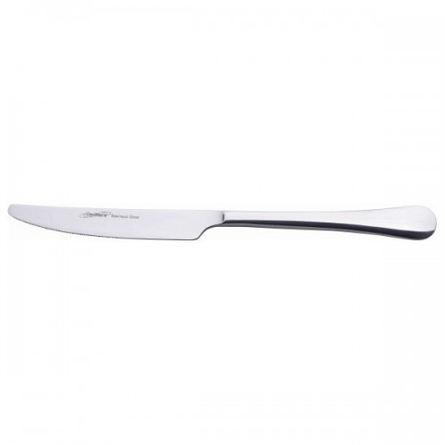 Genware Slim Dessert Knife 18/0 (Dozen) | NEV-DK-SL | Next Day Ca...