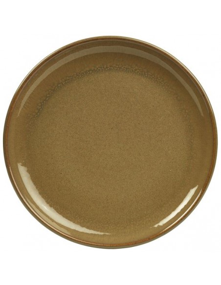 Rustic Brown Coupe Plate 19cm - Quantity 12 | NEV-CP-BR19 | Next ...