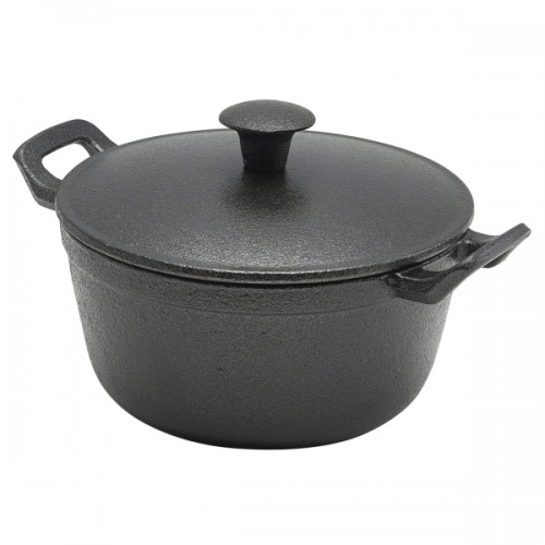 Cast Iron Casserole Dish 13.5 x 6.6cm | NEV-C137 | Next Day Catering