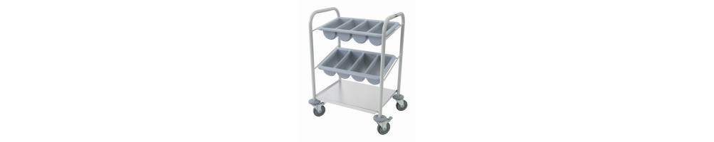 Cutlery Tray Trolleys | Catering Cutlery Transport & Storage